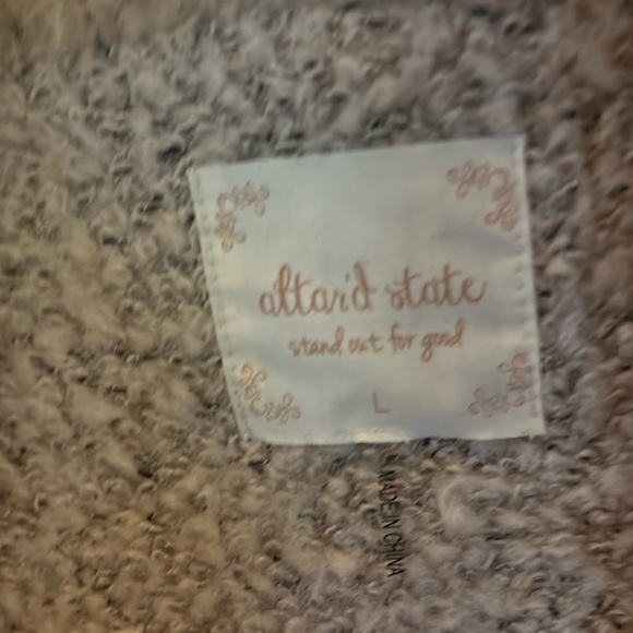 Altar'd State | Jackets & Coats | Altered States Sherpa Vest | Poshmark